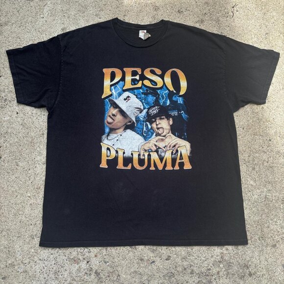 Fruit of the Loom | Shirts | Vintage Peso Pluma Graphic Tshirt Mens 3xl ...